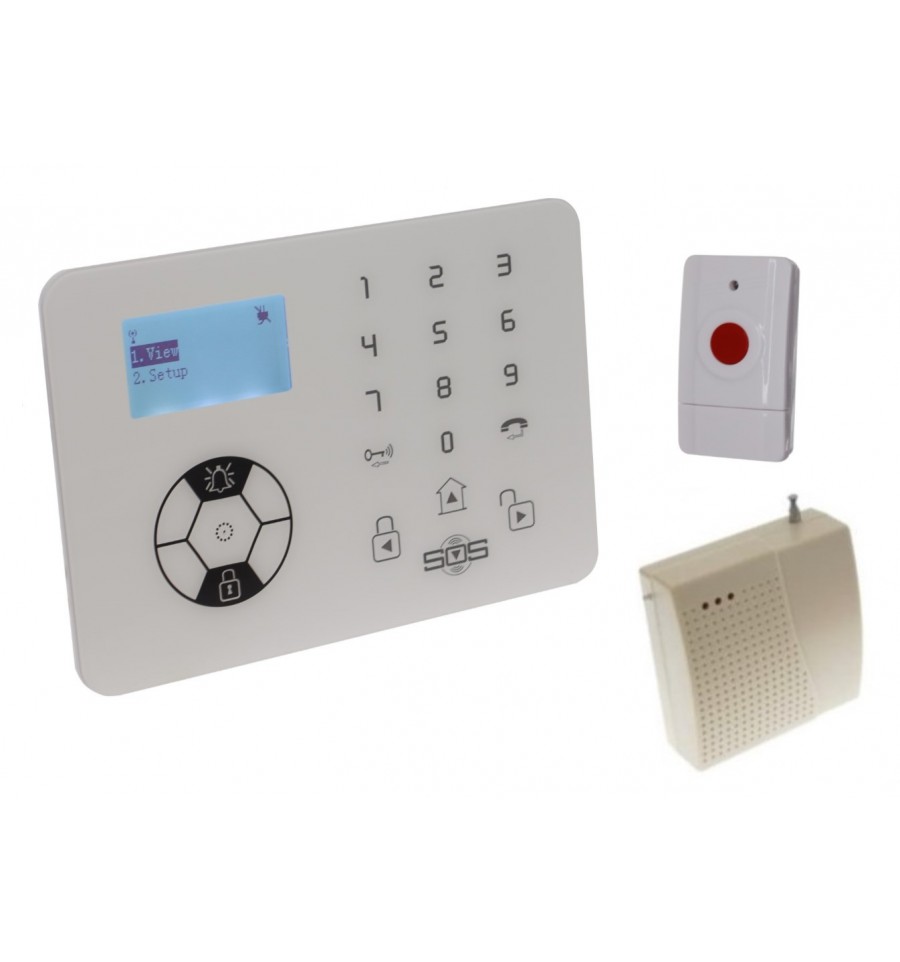 KP9 600 ft Wireless Panic Alarm|1 x Wireless Panic Button|