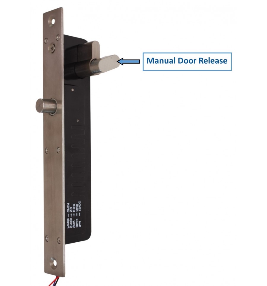 Electronic Door Lock with Manual Release Options