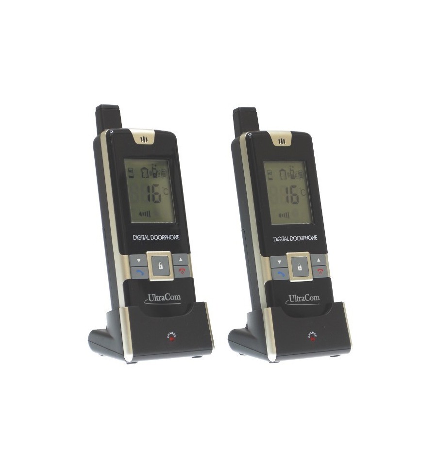 1800 ft Wireless UltraCom Handset to Handset Intercom System